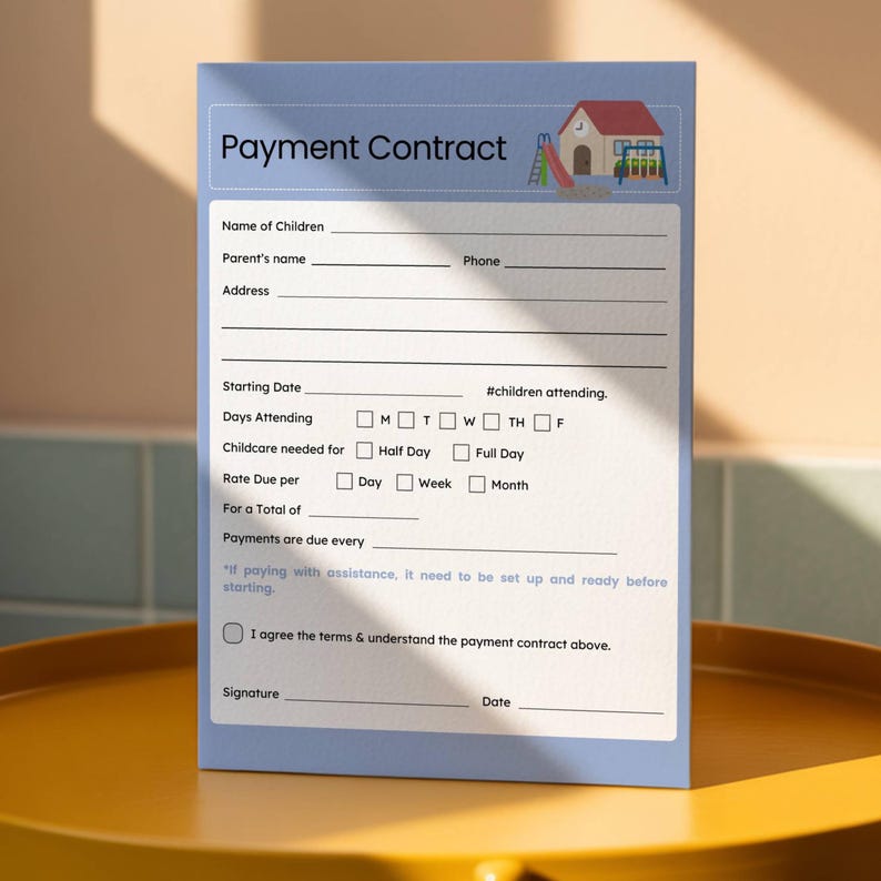 Daycare Forms Document Bundle, Printable Teacher Home Mail Note ...