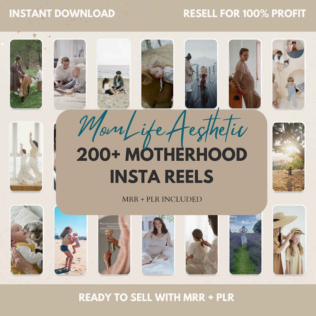 200 Faceless MOTHERHOOD Aesthetic Reel Videos, Mom Life, Lifestyle ...
