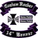 Large Back Patch - Custom Rocker - Motorcycle Biker Patches ...