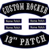 Custom Patches for Motorcycle Jacket Patches for Biker Vest Back ...