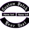 Large Back Patch Custom Rocker Motorcycle Biker Patches Embroidered and ...