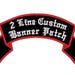 12 Rocker Patch Custom Patches for Jackets Large Back Patch Custom ...