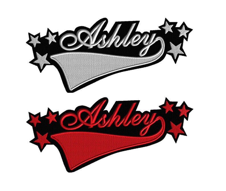 Custom Embroidered Cheer Cheerleader Dance Varsity Letter Name - Etsy