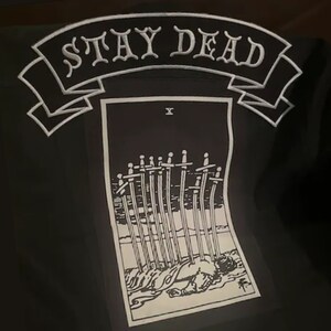 Custom Motorcycle Back Patch Set: Iron on Rocker Patches - Etsy