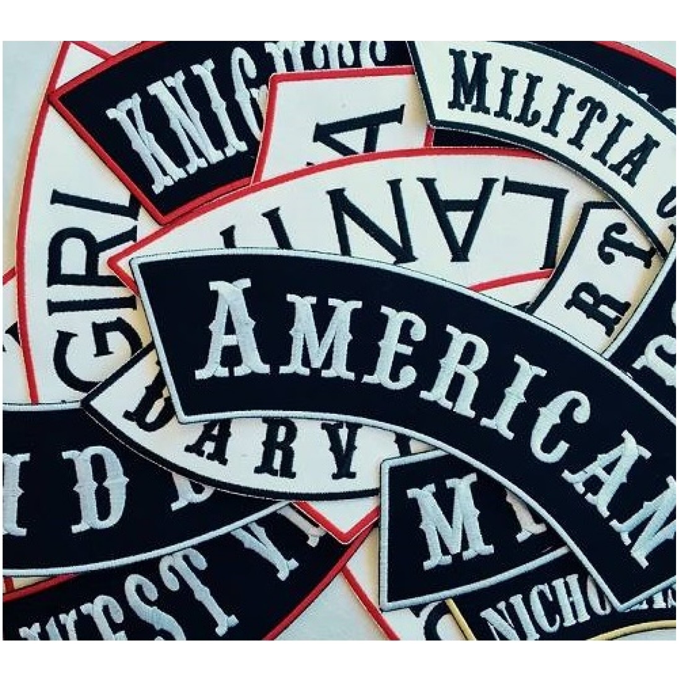 Motorcycle Patches Rocker Patch Set Iron on Custom Back | Etsy