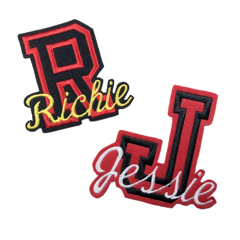 4.5 Varsity Custom Patches for Jackets Embroidered - Etsy