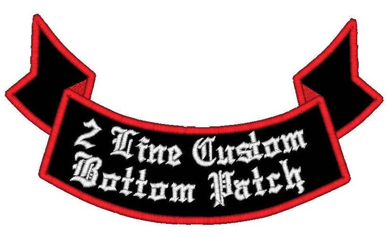 12 Rocker Patch Custom Patches for Jackets Large | Etsy