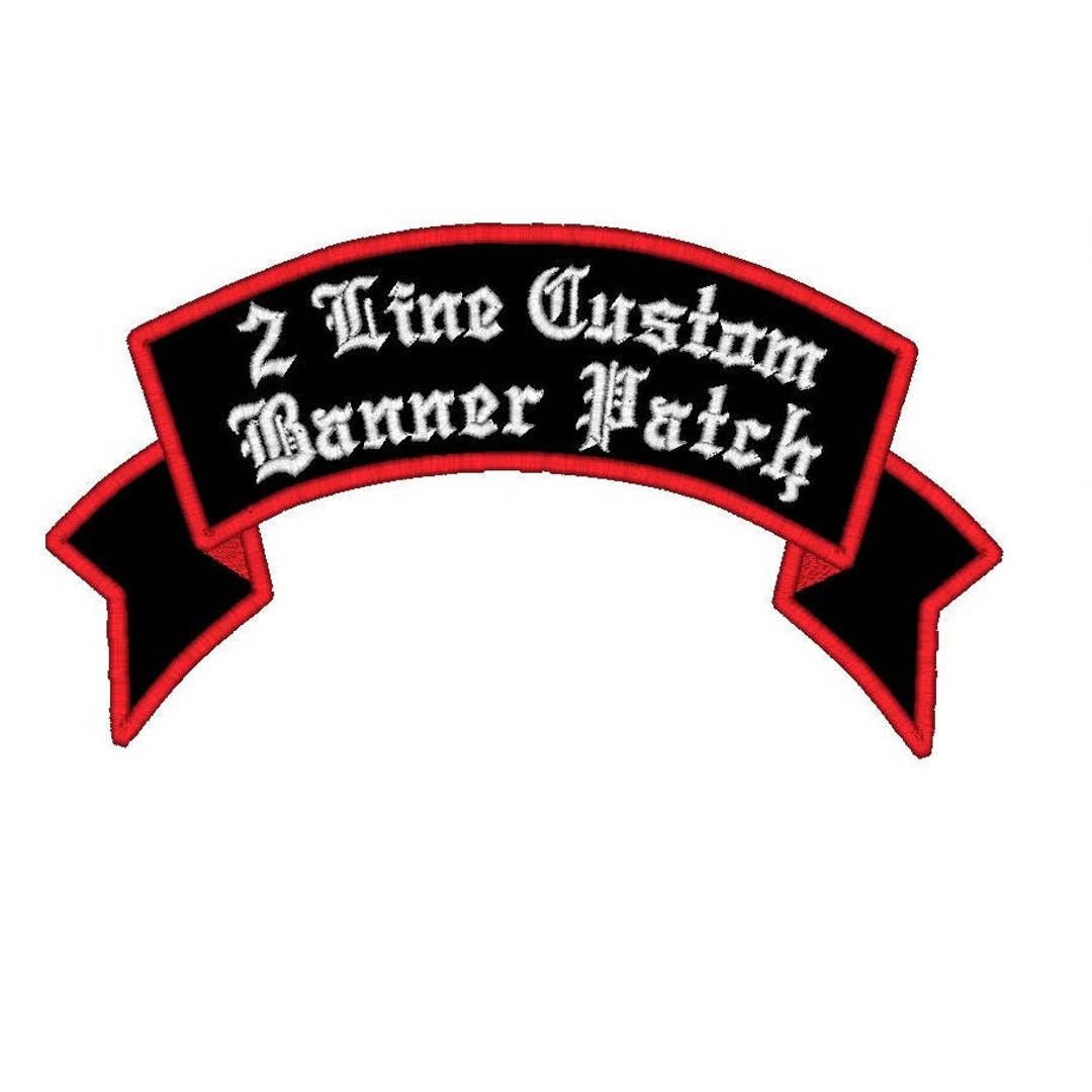 12 Rocker Patch Custom Patches for Jackets Large Back Patch Custom ...