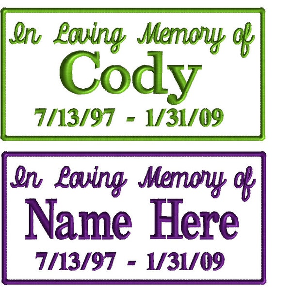 Biker Memorial Patch - Etsy