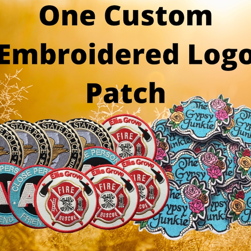 Iron on Logo Patches - Etsy