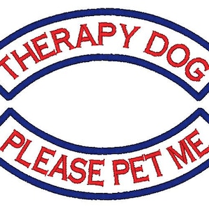 Therapy Dog - Etsy