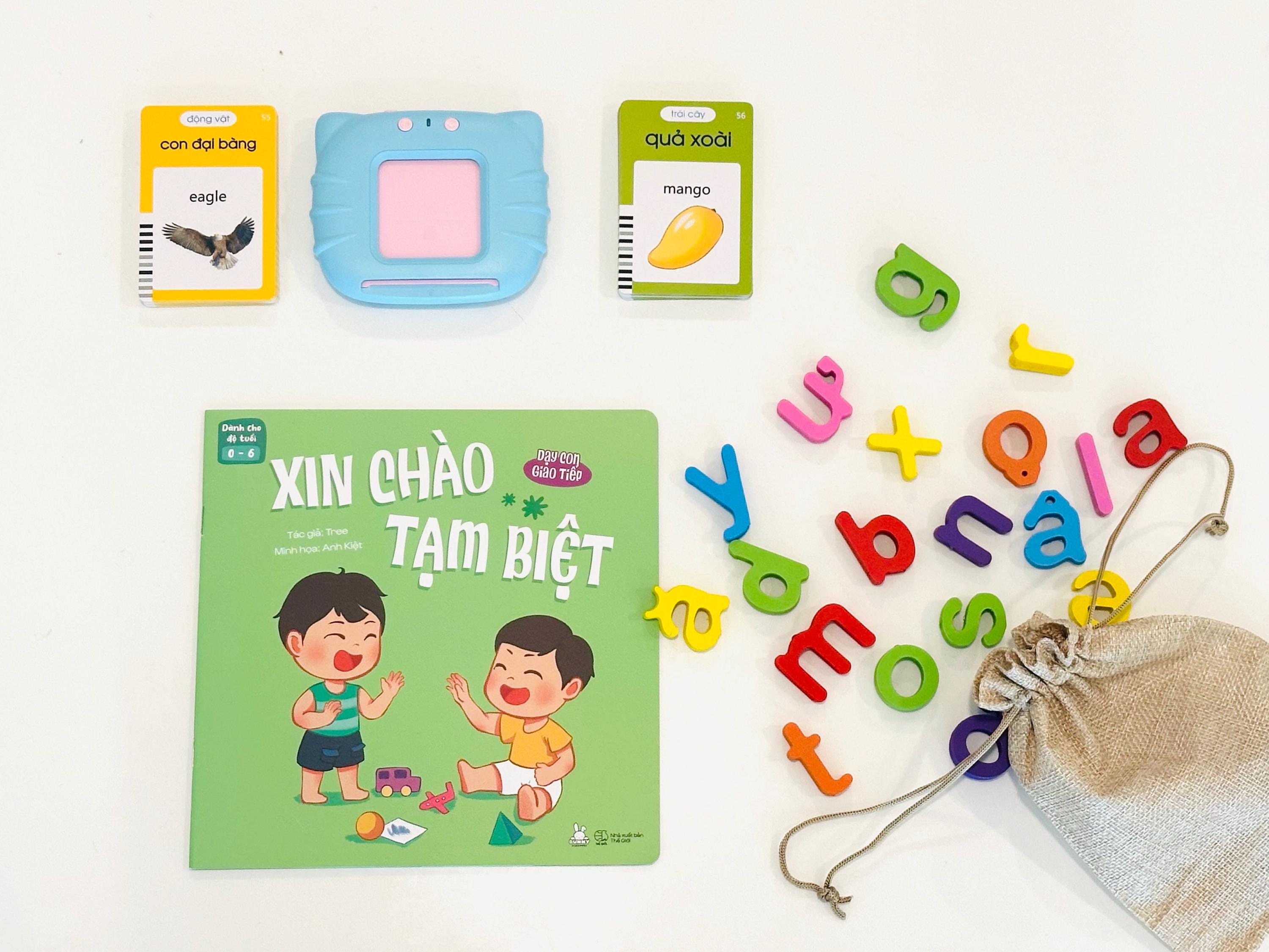 Vietnamese Flashcard Reader Bundle: Communication Book & Alphabet ...