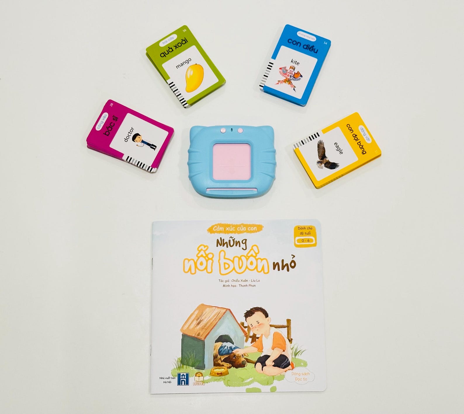 Vietnamese Flashcard Reader Bundle: Communication Book & Alphabet ...