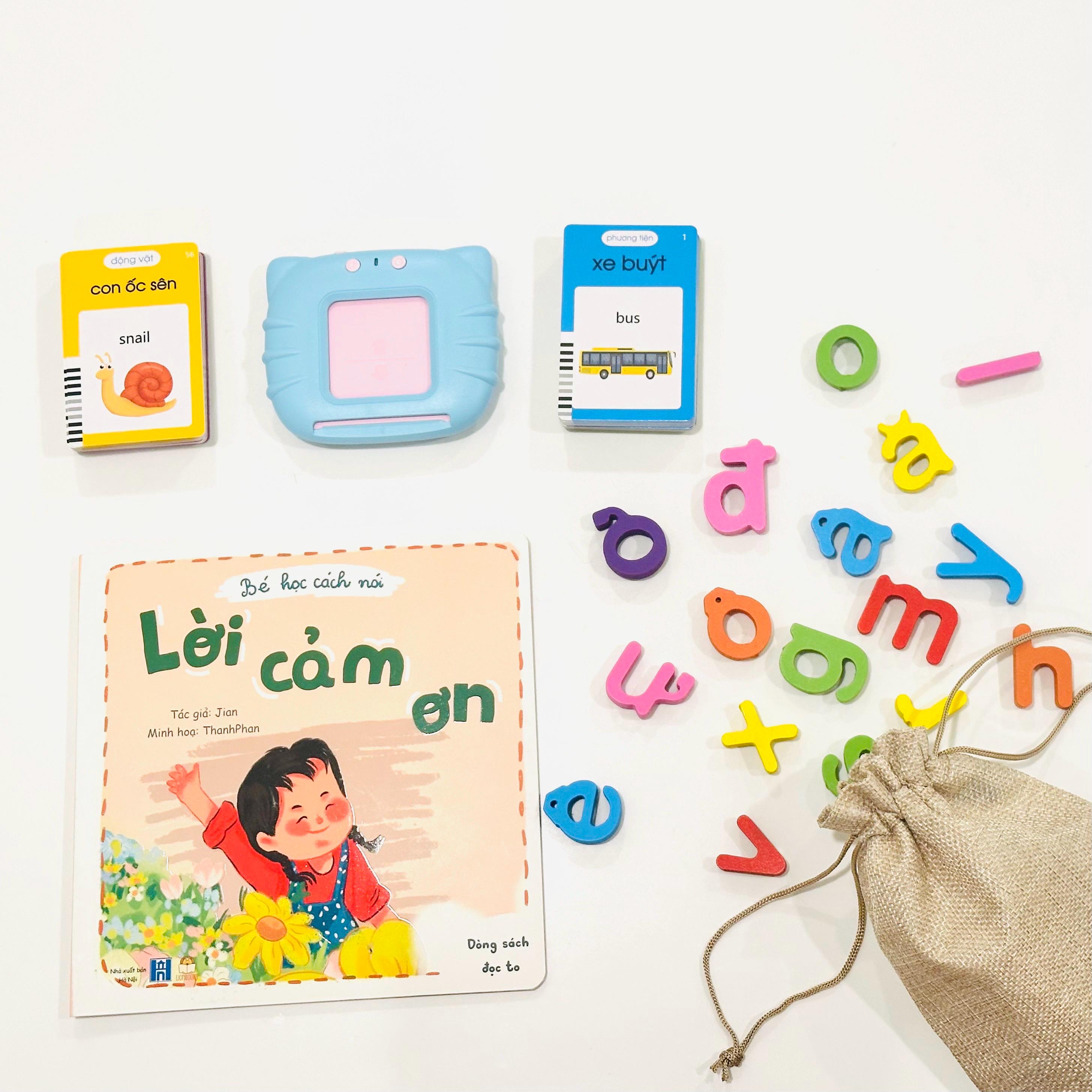 Vietnamese Flashcard Reader Bundle: Communication Book & Alphabet ...