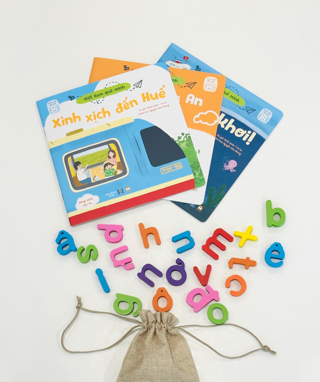 Vietnamese Alphabet Book & Magnetic Letter Puzzle: Language Learning ...
