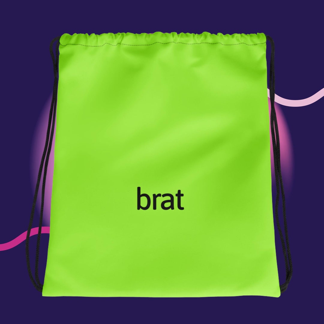 Brat Album Charli Xcx-inspired Unofficial Fan Merch Cover Music ...