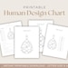 Human Design Chart Printable: Bodygraph Templates (A4/US Letter) - Etsy