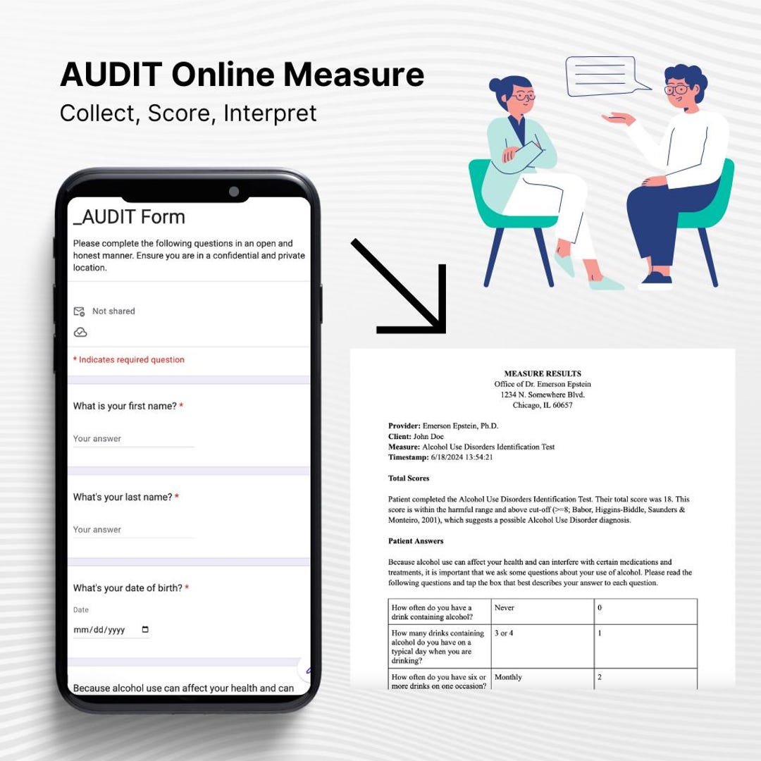 Alcohol Use Disorders Identification Test (AUDIT) Google Form With ...