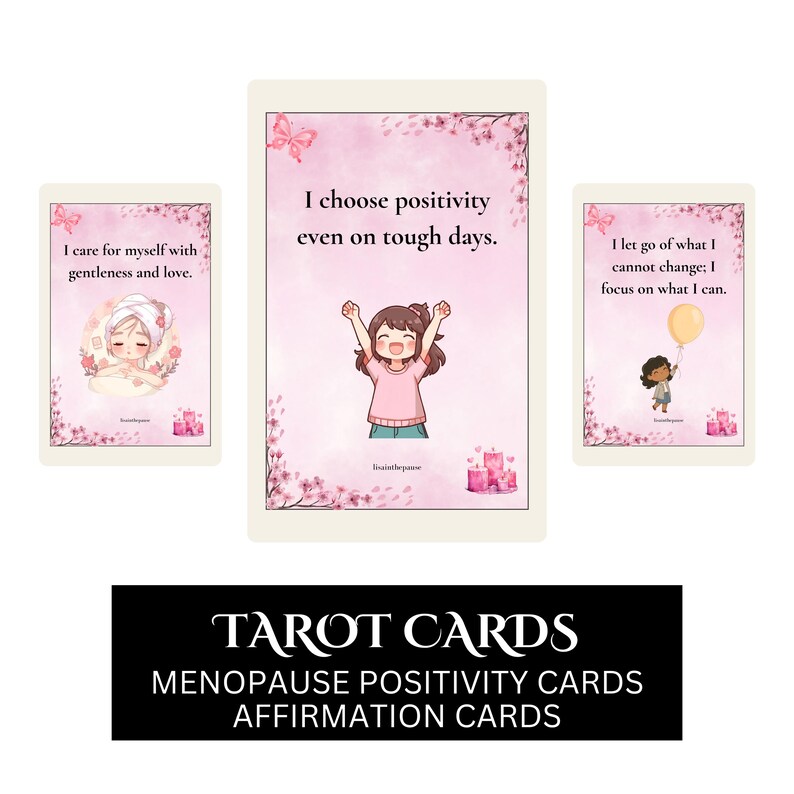 Menopause Affirmation Cards | Printable Positivity Quotes (digital ...