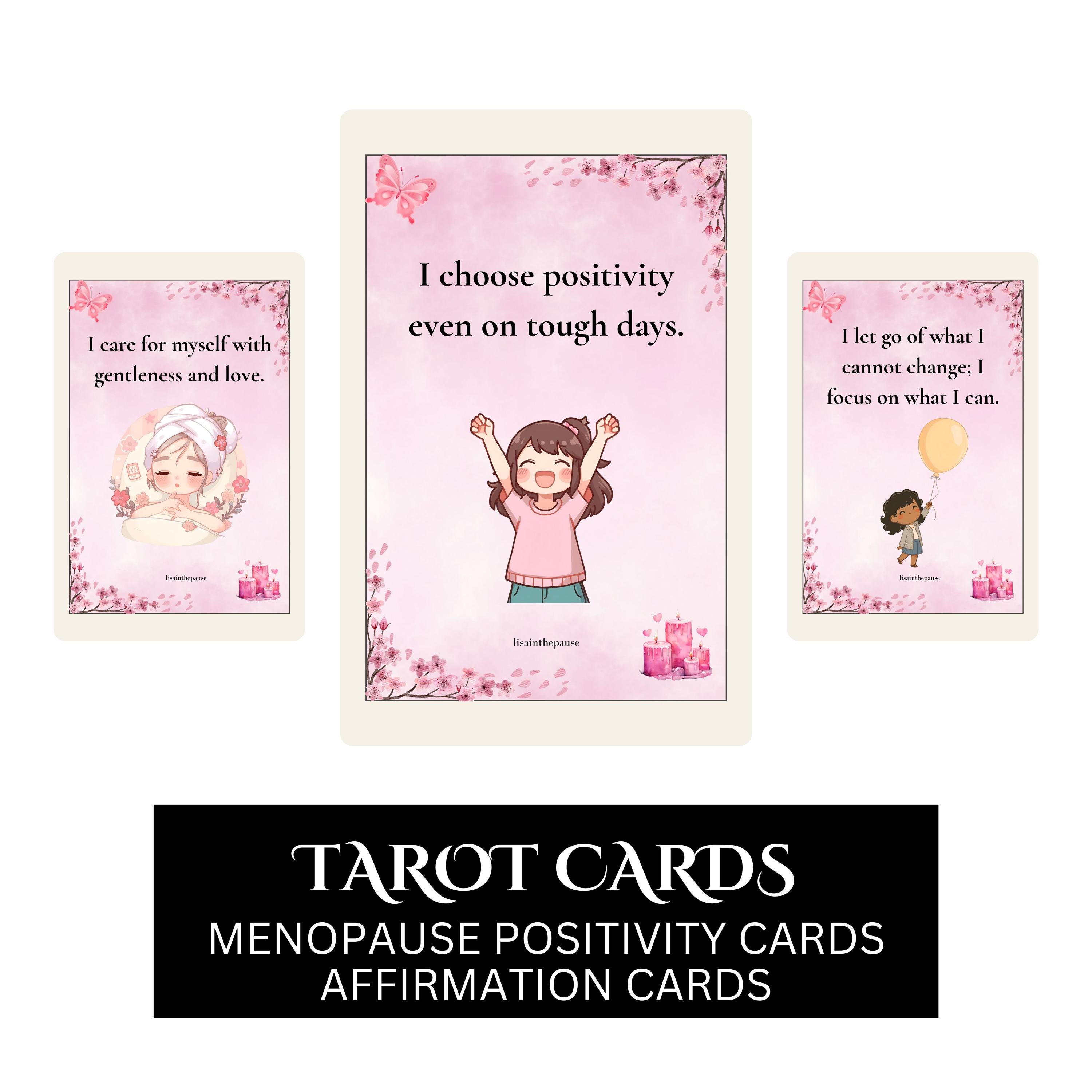 Menopause Affirmation Cards | Printable Positivity Quotes (digital ...