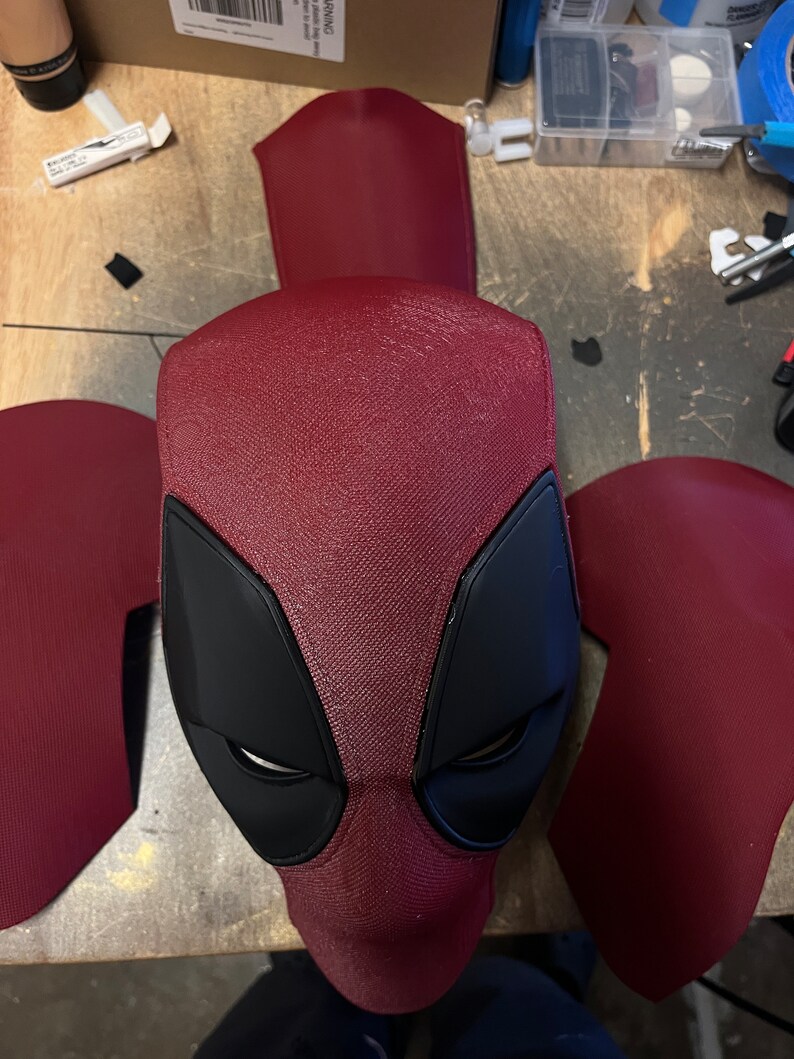 Deadpool Mask - Etsy