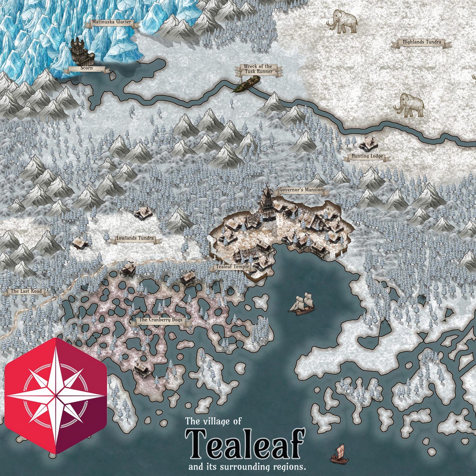 Dnd Map Commission Fully Custom Dnd Maps for Your Campaign Printable ...