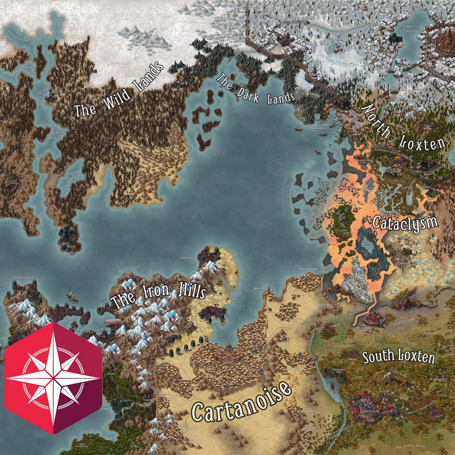 Dnd Map Commission Fully Custom Dnd Maps for Your Campaign Printable ...