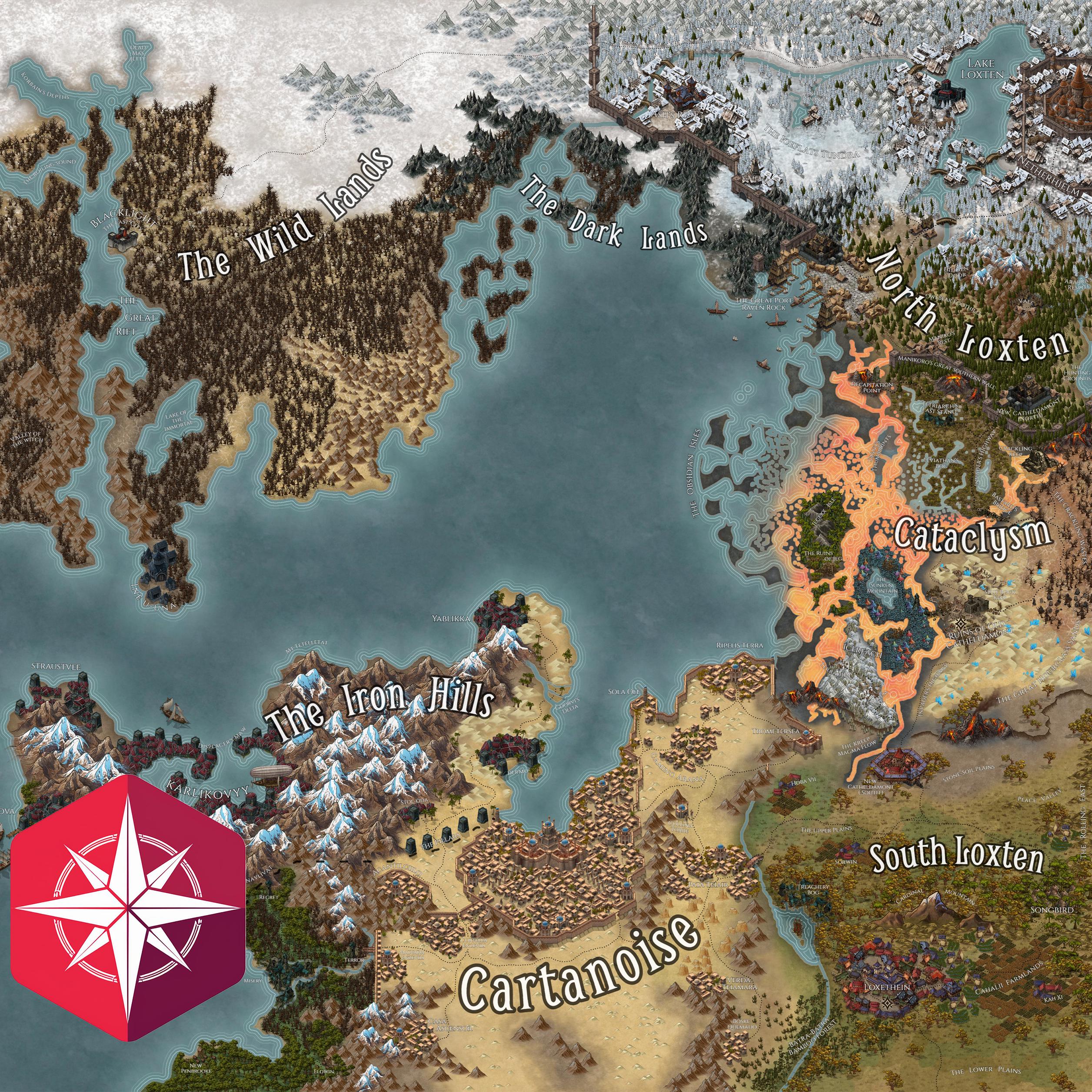 Dnd Map Commission - Fully Custom Dnd Maps for Your Campaign ...