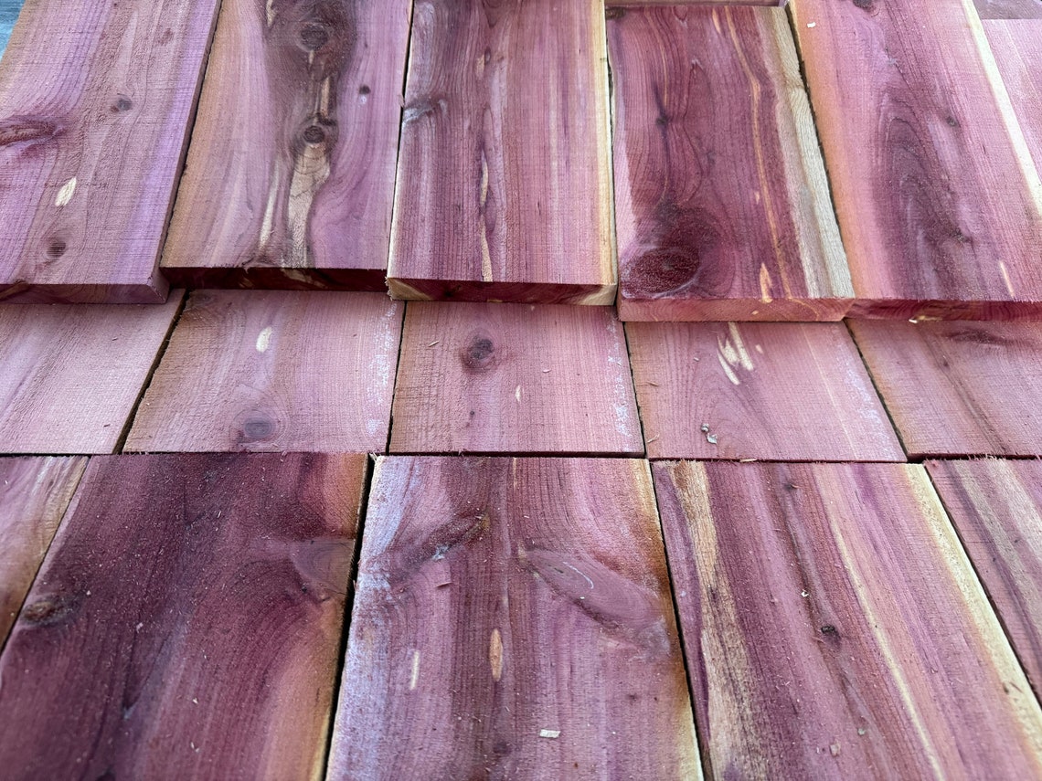 Exotic Aromatic Eastern Red Cedar Craft Boards, 1 Thick X 5 Wide X 10 ...