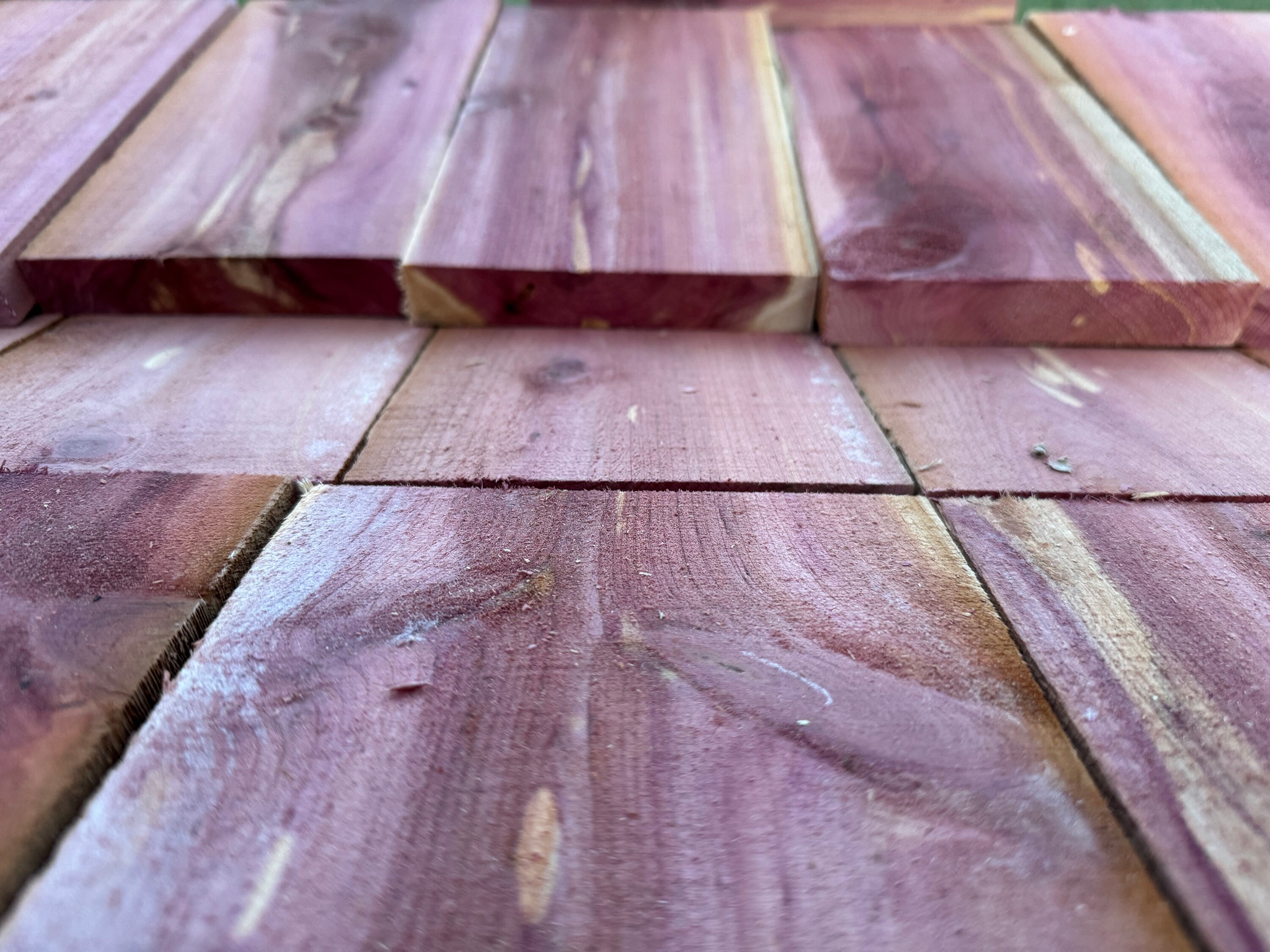 Exotic Aromatic Eastern Red Cedar Craft Boards, 1 Thick X 5 Wide X 10 ...
