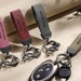 Personalized Leather Keychain,custom Wrist Strap Key Ring,leather ...