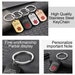 Personalized Medical Alert Keychain for Men and Women,medical ID Tag ...