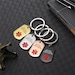 Personalized Medical Alert Keychain for Men and Women,medical ID Tag ...