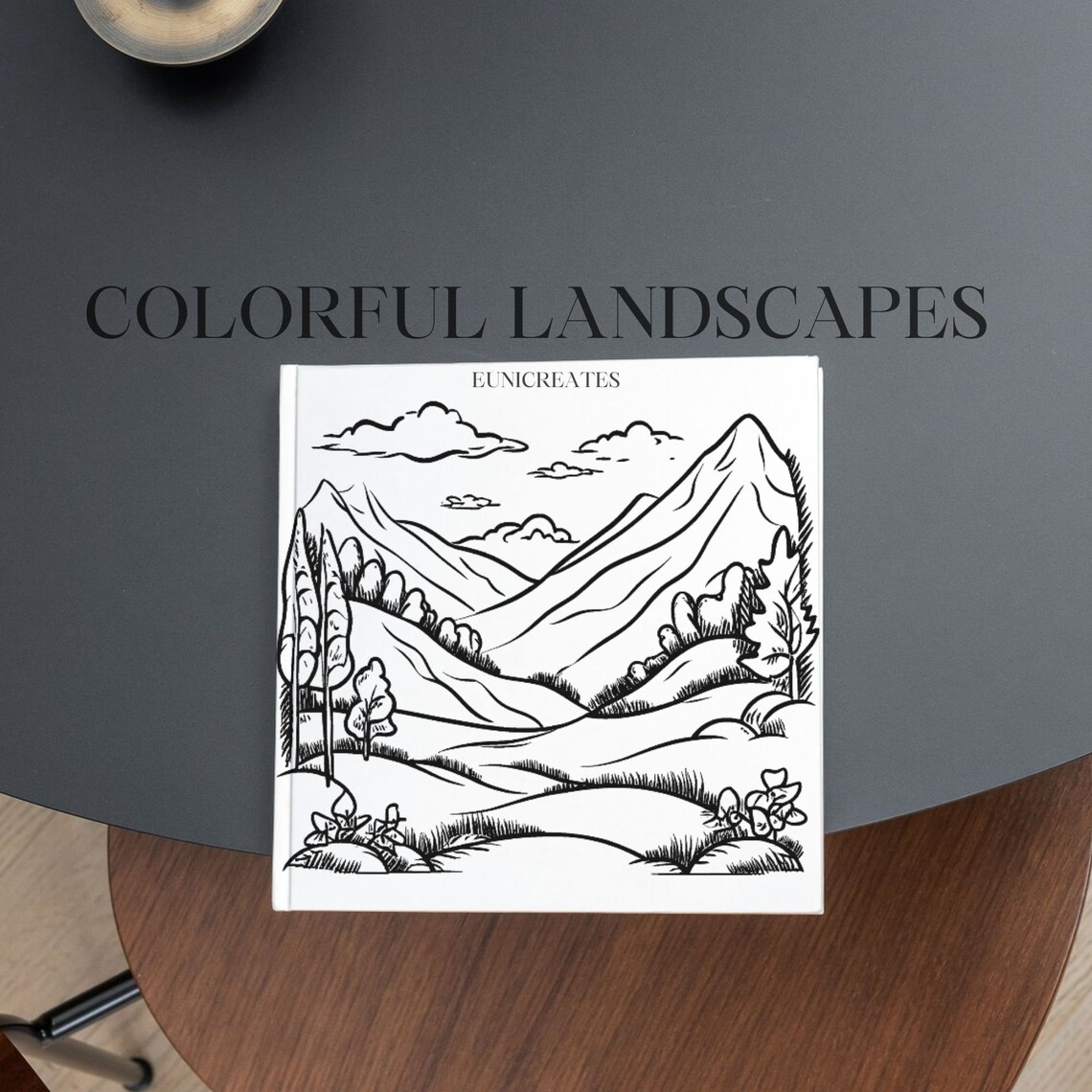 6 Pcs COLORING PAGES NATURE - Etsy