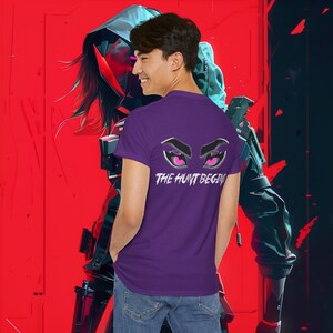 Valorant Reyna Unisex Graphic T-shirt | Riot Games Heavy Cotton Tee (2 ...