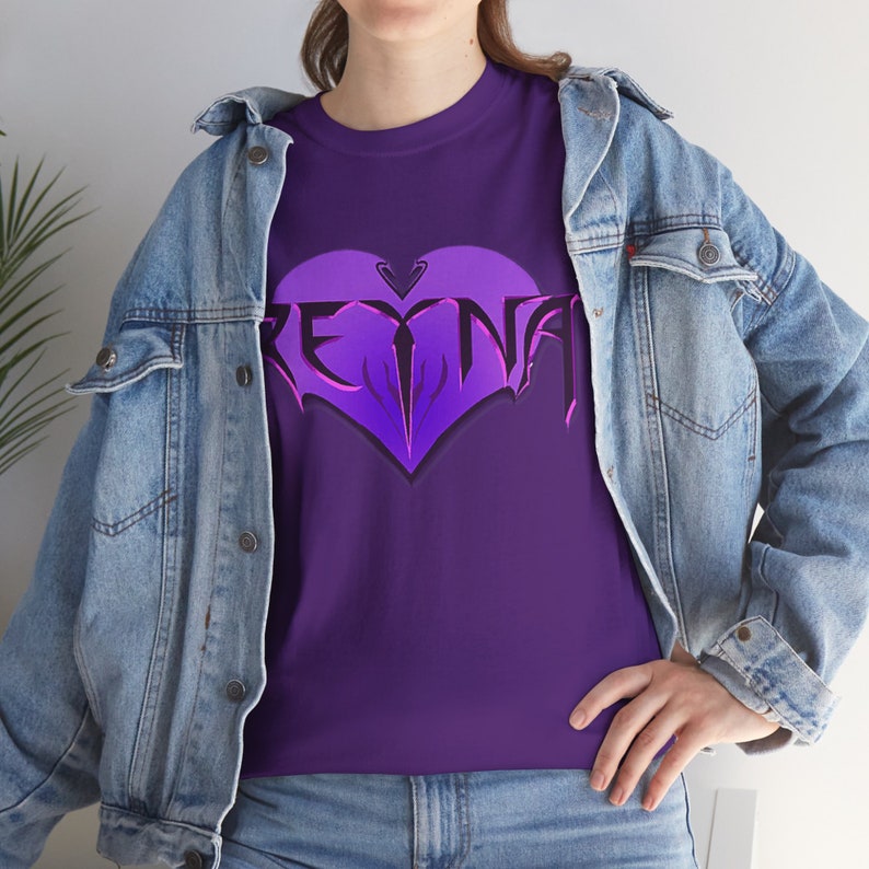 Valorant Reyna Unisex Graphic T-shirt | Riot Games Heavy Cotton Tee (2 ...