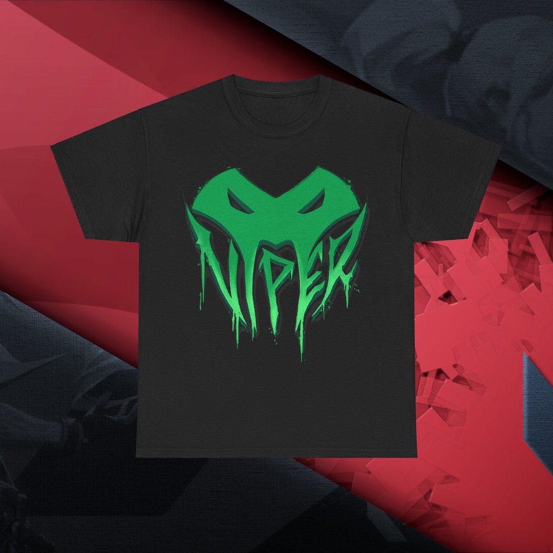 Valorant Viper Unisex Graphic T-shirt | Riot Games Heavy Cotton Tee (2 ...