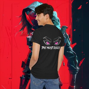 Valorant Reyna Unisex Graphic T-shirt | Riot Games Heavy Cotton Tee (2 ...