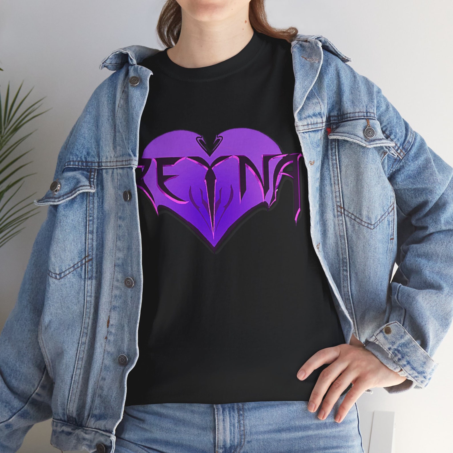 Valorant Reyna Unisex Graphic T-shirt | Riot Games Heavy Cotton Tee (2 ...