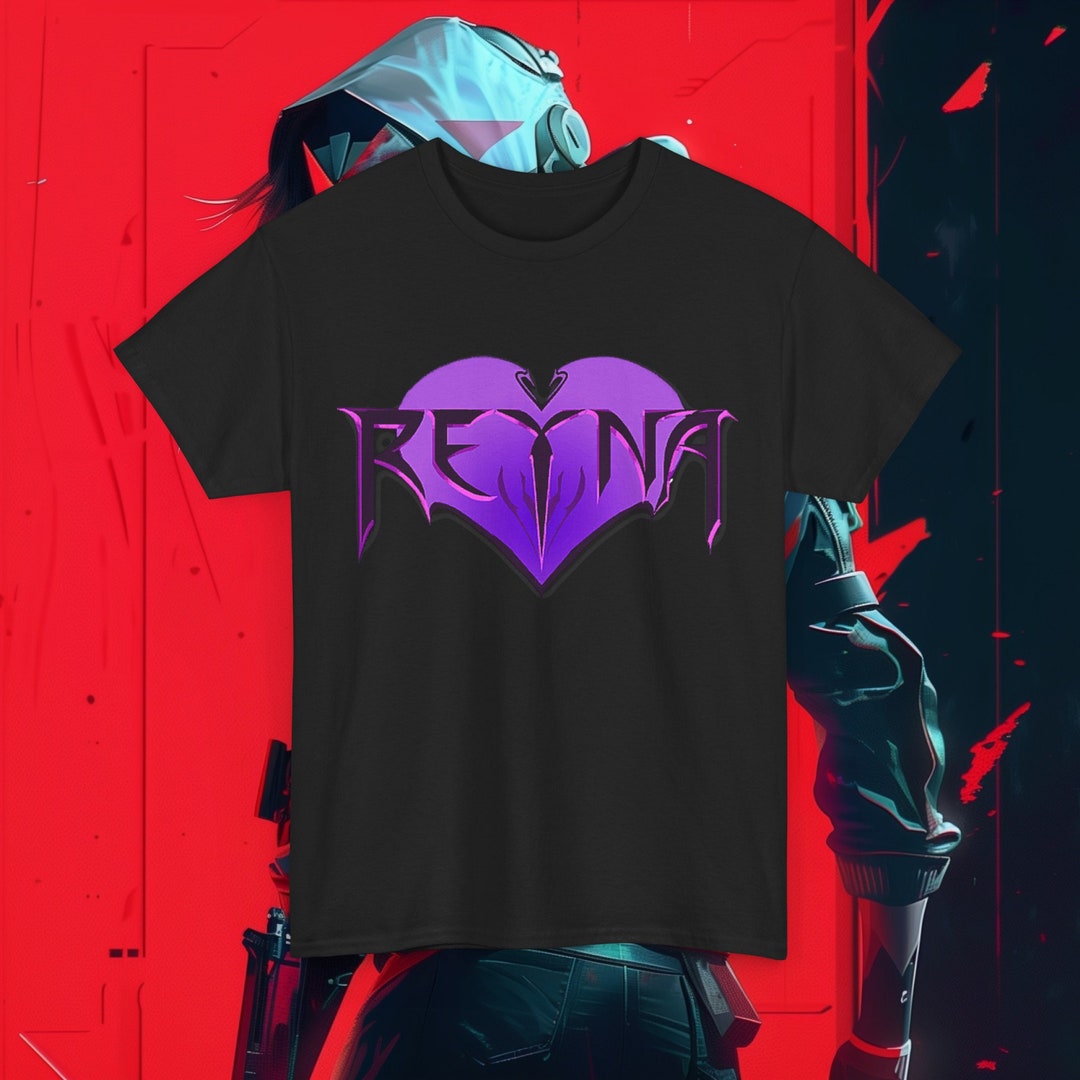 Valorant Reyna Unisex Graphic T-shirt | Riot Games Heavy Cotton Tee (2 ...