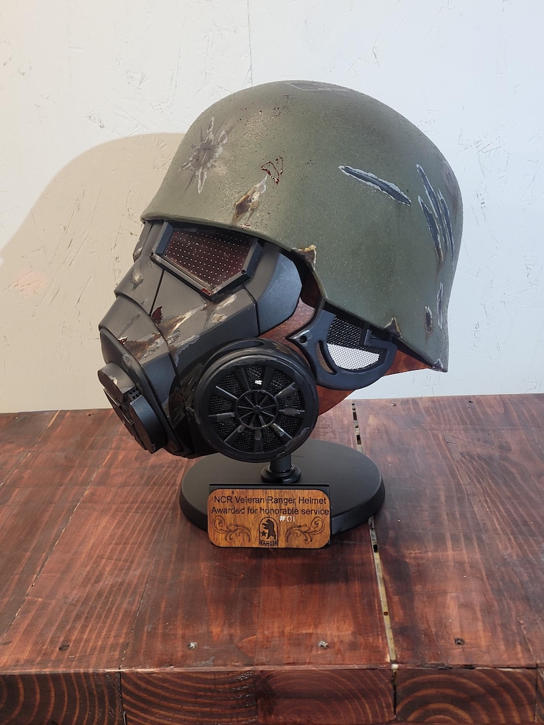 NCR Ranger Helmet (inspired by Fallout New Vegas) - Etsy