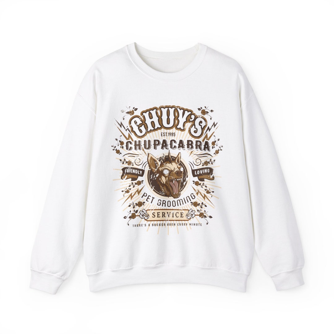 Chuy's Chupacabra Pet Grooming Service Unisex Heavy Blend™ Crewneck ...