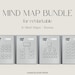 Mind Map Template for Remarkable, Sticky Notes, Mind Map Bundle for ...