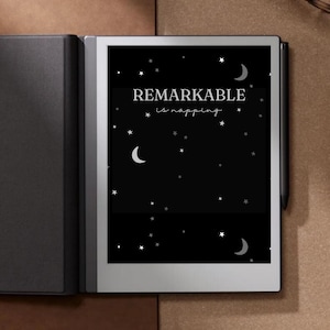 Sleep Screen for Remarkable With Night Sky, Cover for Remarkable, Gift ...