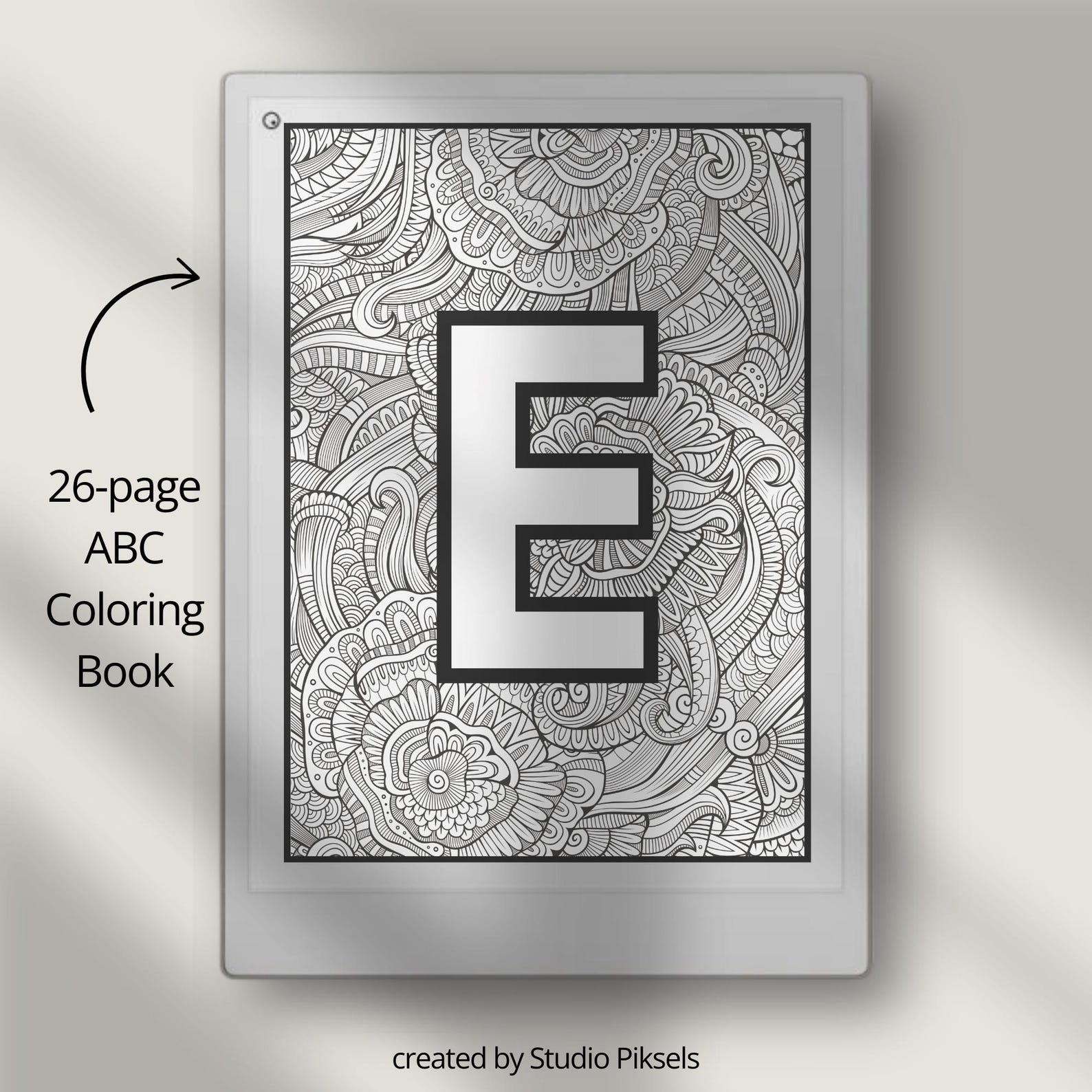 Coloring Book Bundle for Remarkable Paper Pro, Eink Adult Coloring Book ...