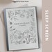 Sleep Screen for Remarkable With Botanical Design, Cover for Remarkable ...