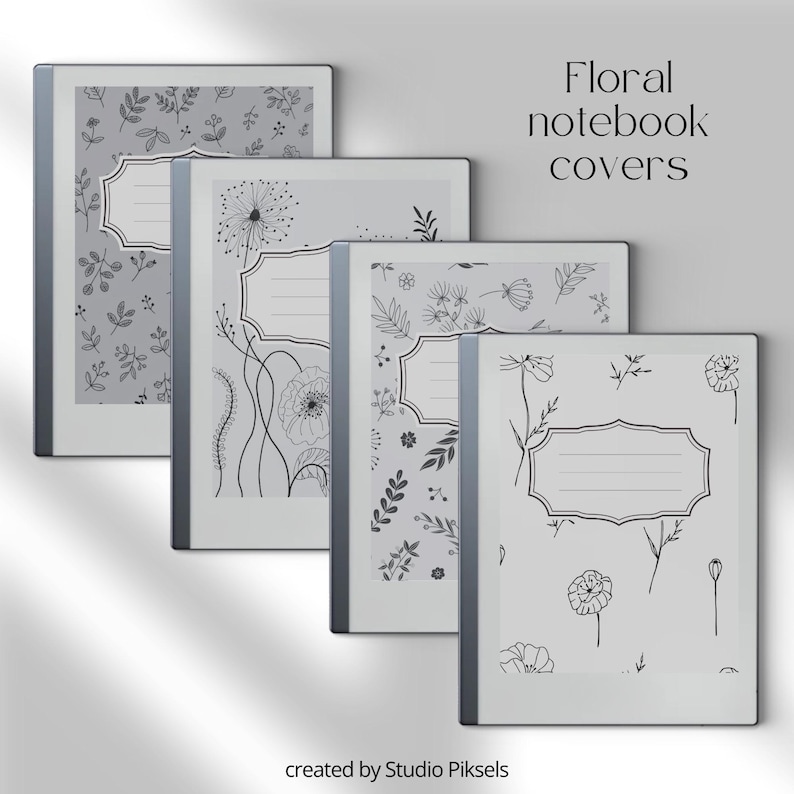 Ultimate Notebook Cover Bundle for Remarkable, Notebook Covers for ...