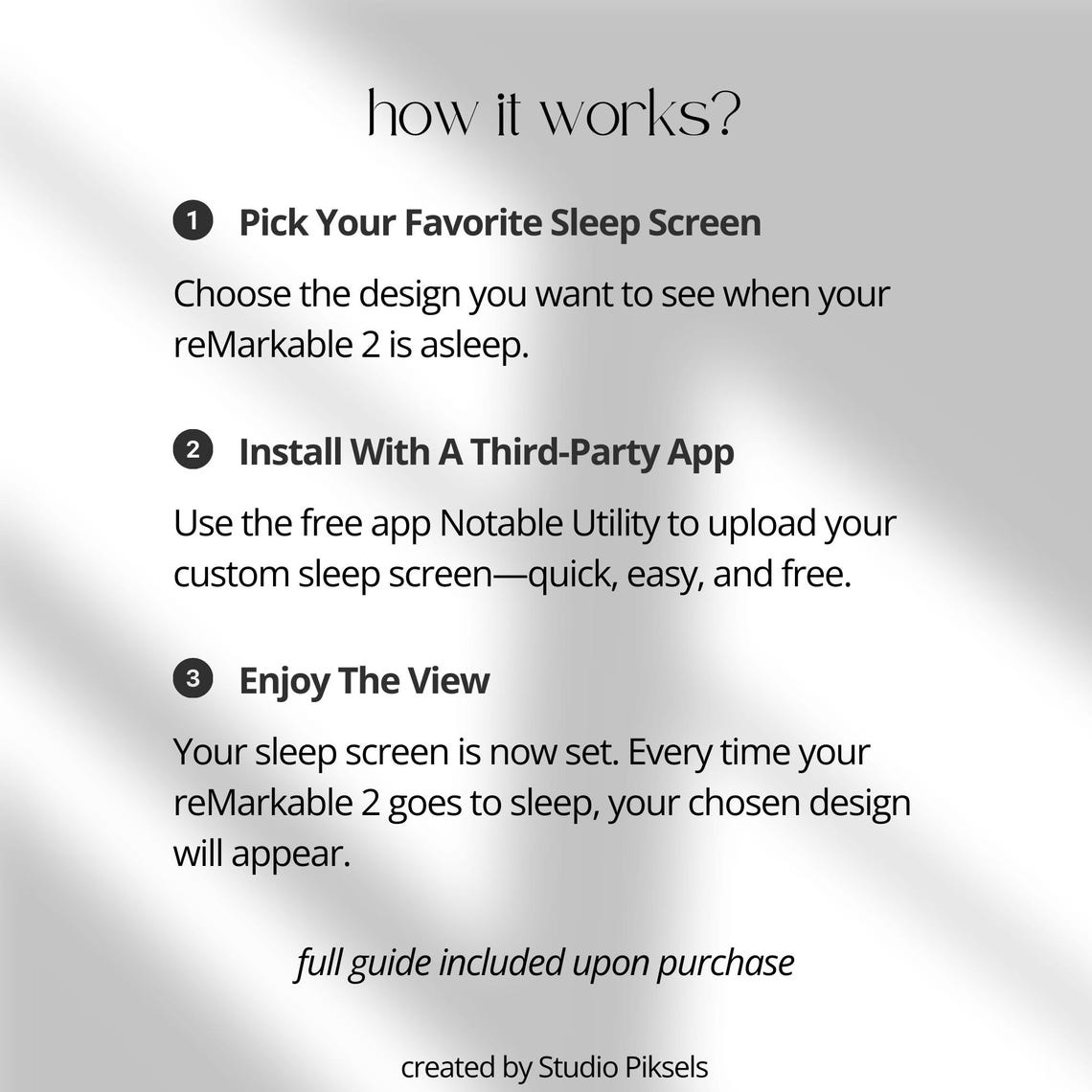 Ultimate Sleep Screen Bundle for Remarkable 2 & 1 With 110 Designs ...