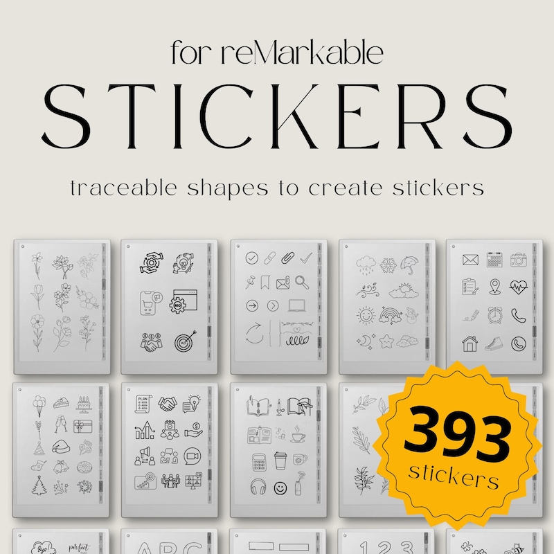 Trace Remarkable 2 - Etsy