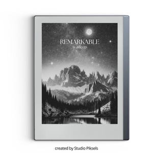 Sleep Screen Bundle for Remarkable 2 & 1 With Forest Scenes, Cover for ...
